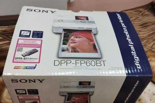 Компактный фотопринтер Sony DPP-FP60BT