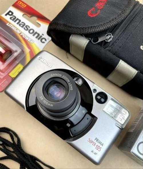 Пленочный фотоаппарат Canon + фотоплёнка