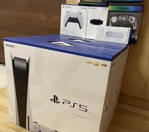 Sony playstation 5 с дисководом фото