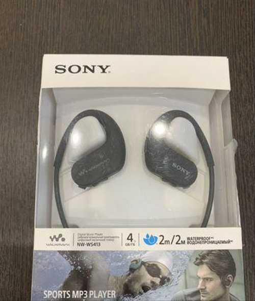 MP3 плеер Sony NW-WS413 4Gb black