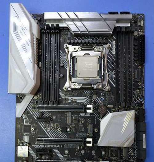 Комплект Core i9 9820X + Asus prime X299-A II