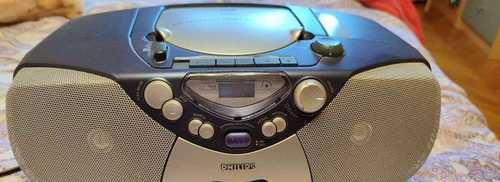 Радиоприемник магнитофон CD Philips az1011