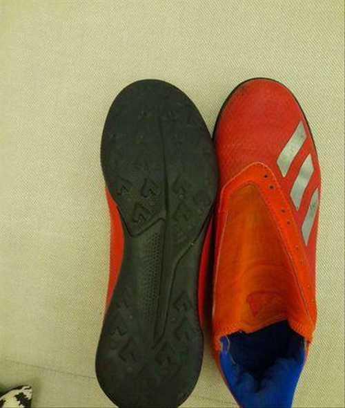 Сороконожки Adidas X 38 размер(eur)