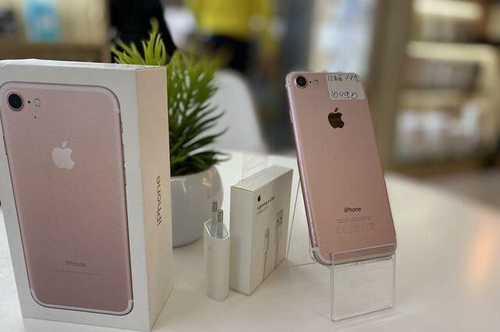 Б/у Смартфон Apple iPhone 7 128gb (rose gold)