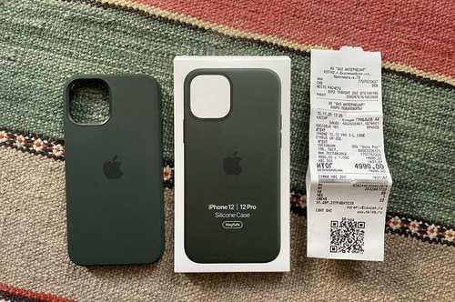 Чехол Apple Silicon Case iPhone 12/Pro