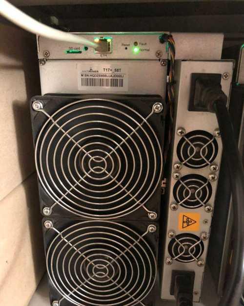 Продам 2шт Antminer T17+58th