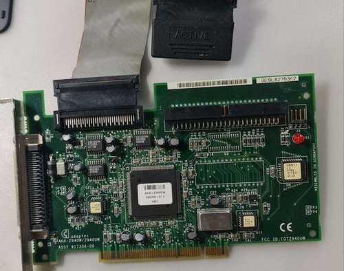 Контроллёр scsi Adaptec 2940 AHA-2940W (PCI)