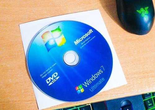 Windows 7 ultimate виндовс 10 pro Dvd диск