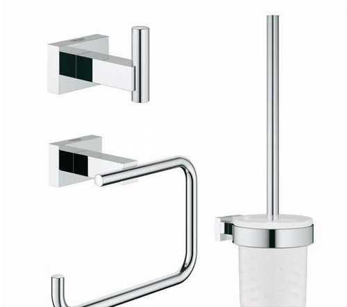 Набор аксессуаров Grohe Essentials Cube (3 предмета) 40757001