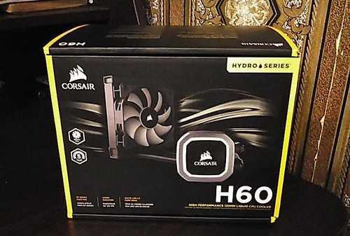 Водное охлаждение corsair H60