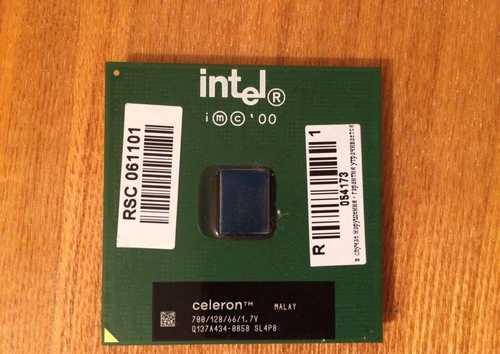 Процессоры Intel Celeron 600, 700 MHz Socket 370