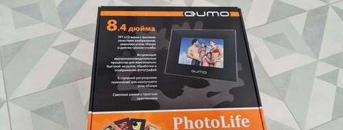 Цифровая фоторамка Qumo PhotoLife QS840.01