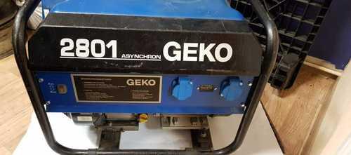 Бензиновый генератор geko 2801