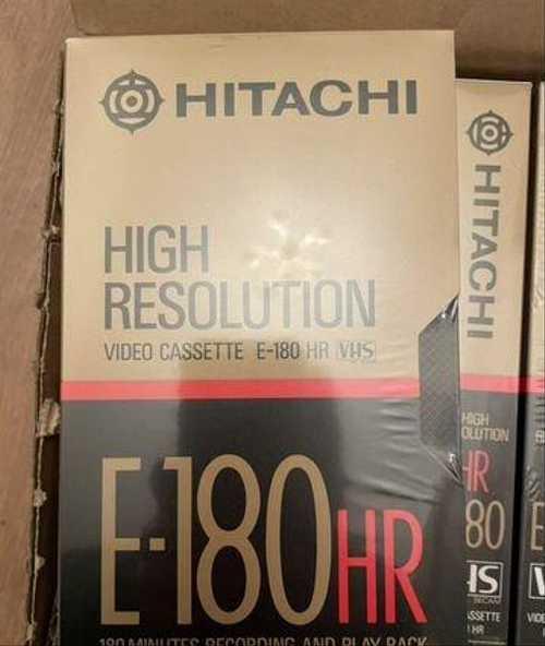 Винтажные видеокассеты Hitachi e-180 HR