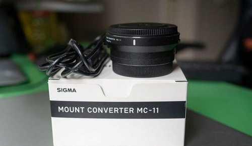 Автофокусный адаптер Sigma MC-11 Canon EF - Sony E