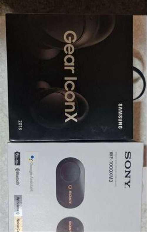 Sony WF-1000xm3, Gear iconx