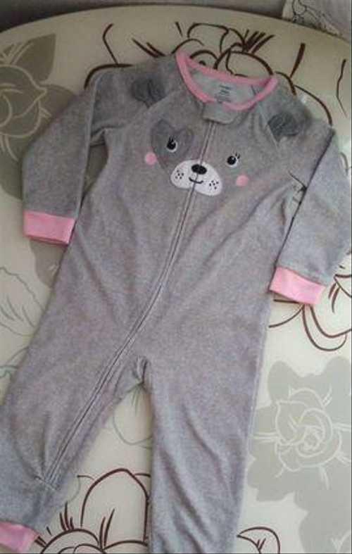 Флисовый комбинезон фирмы Carter's