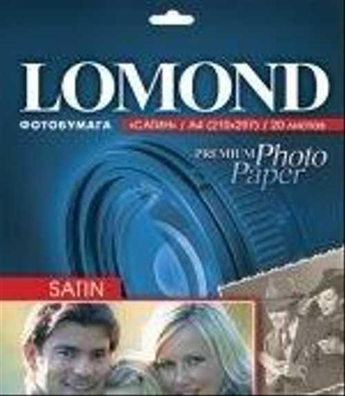 Фотобумага Lomond satin матовая для принтера