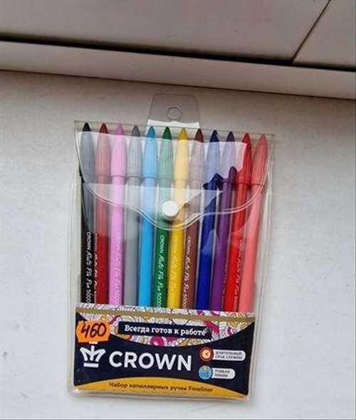 Цветные линеры капилярные ручки
