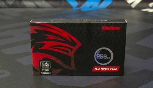 SSD накопитель nvme Kingspec 256gb