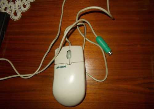 Мышь Microsoft шариковая,джойстик,дисковод Fdd