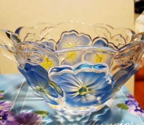 Фарфоровая посуда и стеклянные вазочки Япония Герм