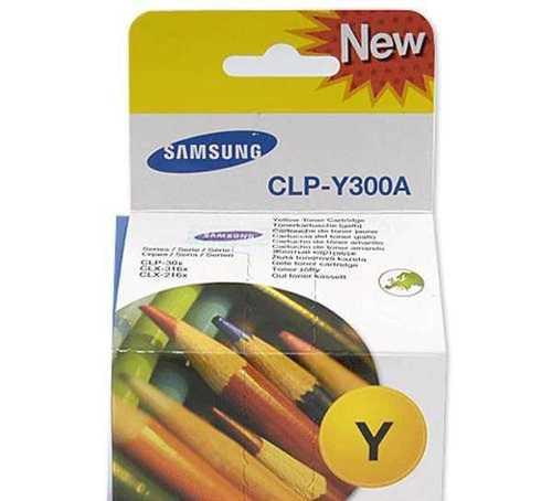 Оригинальный Картридж Samsung CLP-Y300A