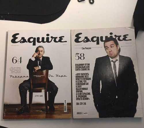 Журналы esquire
