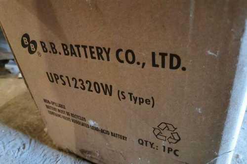 Аккумуляторная батарея B.B. Battery UPS 12320W