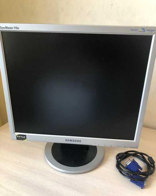 Монитор Samsung SyncMaster 710n Диагональ экрана 1