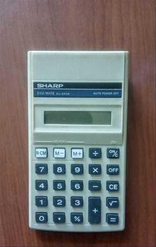 Калькулятор sharp