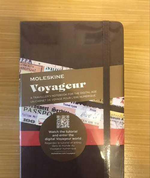 Блокнот moleskine voyageur новый