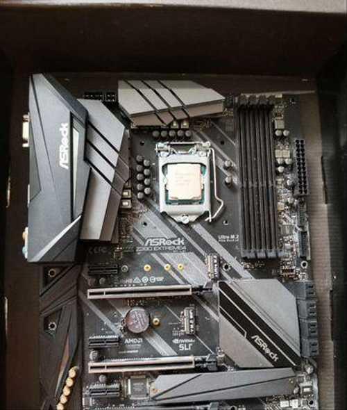 Продам связку Z390 extreme4 + core i5 8400