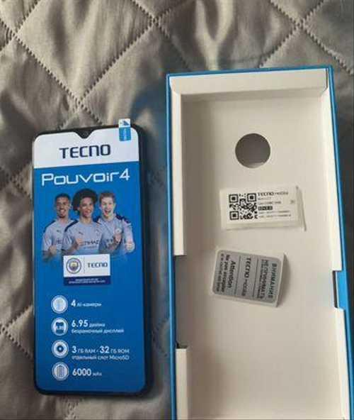 Смартфон Tecno Pouvoir 4