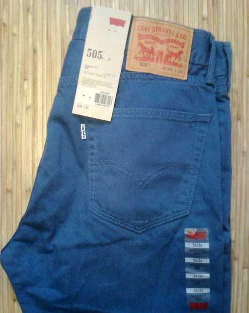 Джинсы Levi's: 505 р.34/34 (оригинал)