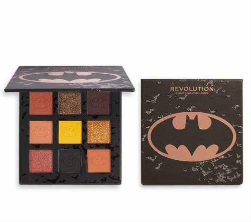 Тени Makeup Revolution X Batman Shadow Palette