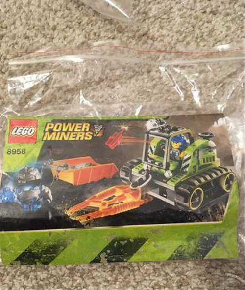 Lego Power Miners 8958 Дробильщик гранита