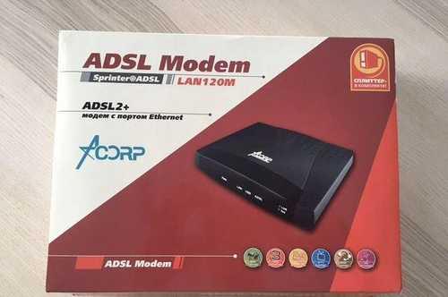 Adsl модем Acorp LAN120M