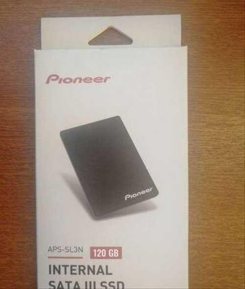 Новый SSD Pioneer 120 Gb,гарантия три года
