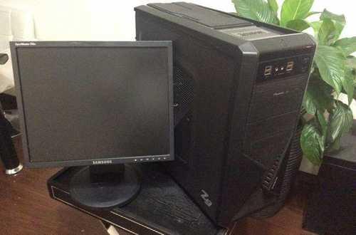 Asus P8B75-M/Core i3-3225/DDR3 8гб/500 гб/DVD/Win7