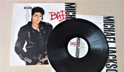 Michael Jackson - Bad 1987 LP - пластинка