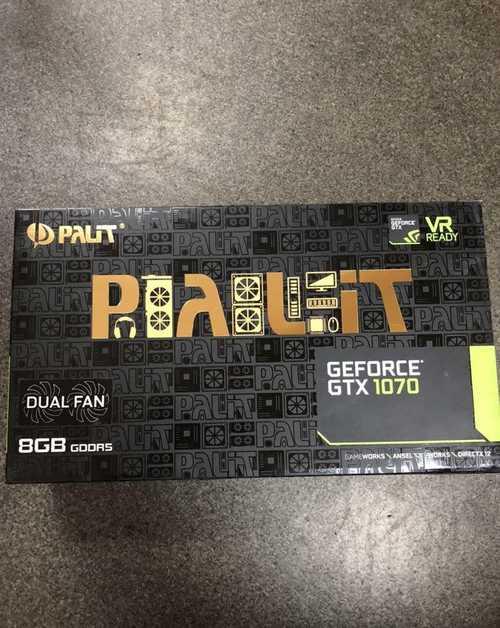 Palit geforce GTX 1070 (под восстановление)