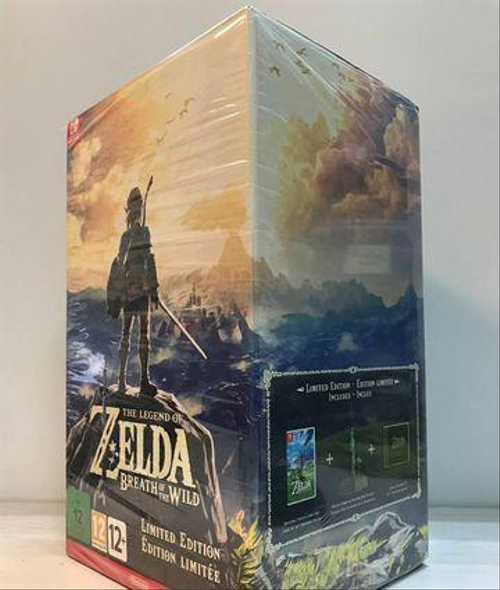 Zelda Breath of the Wild Limited Edition Switch бу