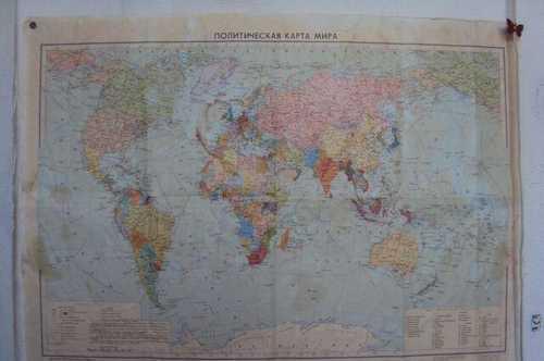 Политическая карта мира 1870 года