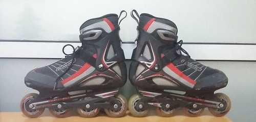 Ролики Rollerblade, размер EUR44/28.5 см + защита