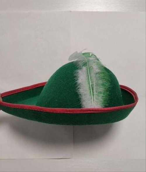 Карнавальная шляпа Робин Гуда