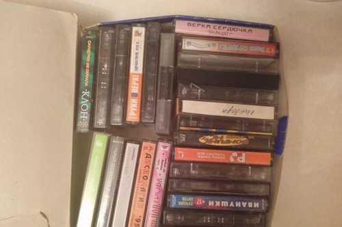 Аудиокассеты коробка
