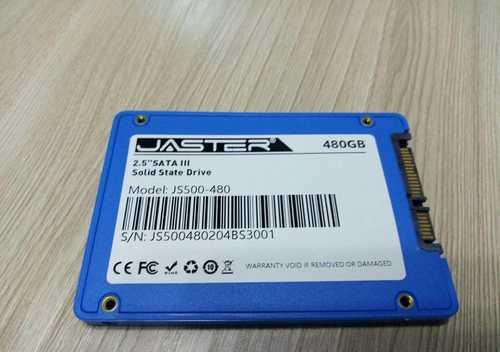 SSD диск jaster 480 GB SATA III (новый)