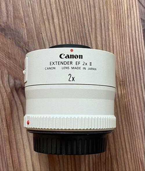 Телеконвертер Canon Extender EF 2x II