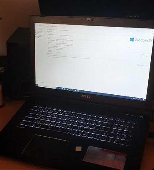 Ноутбук MSI GP 72 6QF Leopard Pro core I7,GTX960